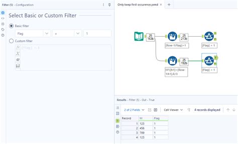 solved flag consecutive rows with same values alteryx community