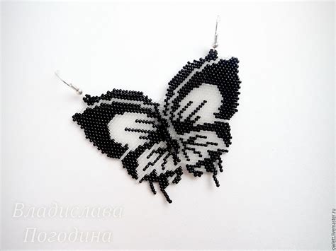 Рисунки бисера черно белые (47 фото)