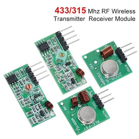 315 433MHZ RF Transmitter And Receiver Module Xpart Electronic