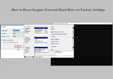 3 Ways How To Reset Seagate External Hard Drive To Factory Settings
