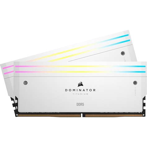 Opiniones Corsair Dominator Titanium Ddr5 6600mhz 64gb 2x32gb Cl32 Xmp Blanco