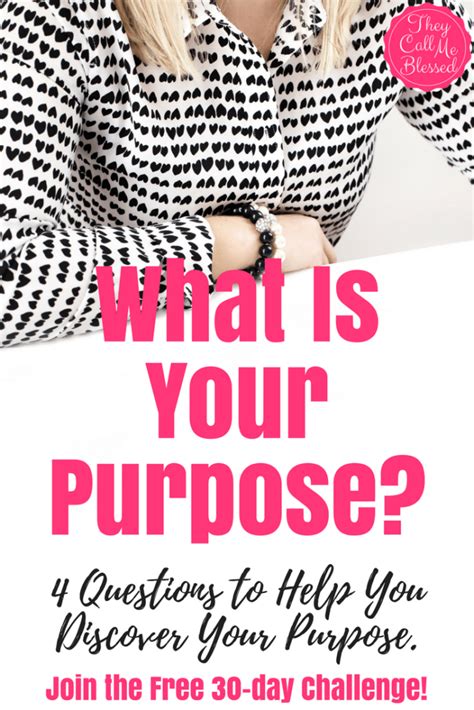 Four Questions To Help You Discover Your Purpose In Life