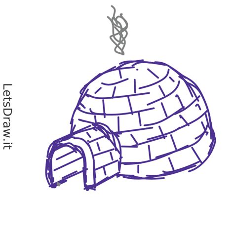 How To Draw Igloo 53ygdfokr Png LetsDrawIt