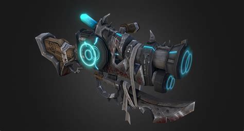 prototype v2 game ready stylized prop 3d asset