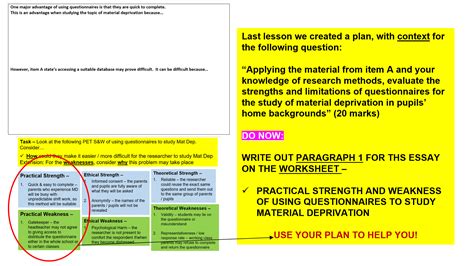 Methods In Context Exam Focus Bundle Teaching Resources