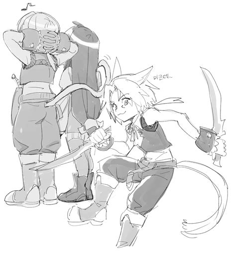 Zidane Tribal And Garnet Til Alexandros Xvii Final Fantasy And 2 More