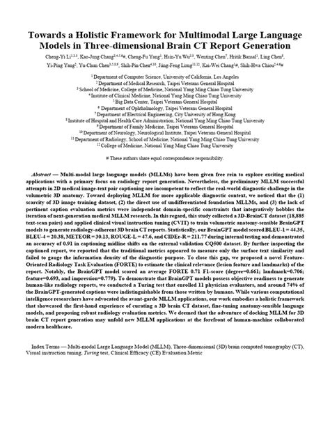 Towards A Holistic Framework For Multimodal Large Language Models In