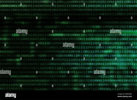 Binary Code Background Binary Numbers Concept Of Big Data And