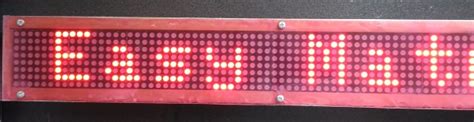 Wifi Enabled Pixel LED Matrix Display Embedded Lab