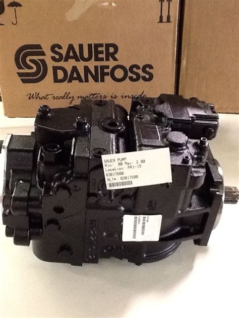90 Series 75cc Sauer Danfoss Variable Displacement Pump With Opposite Ports