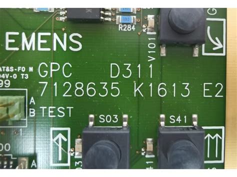 Siemens D311 Gpc Component Board Pn 7128635 7396281 For Siemens Sensation