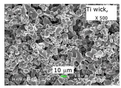 The Microstructure Of Cp Ti Sem Download Scientific Diagram