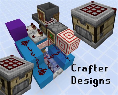 Crafter Automation Designs For Most Recipes In The Game R Technicalminecraft