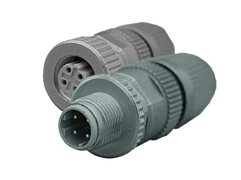 Profinet M12 Circular Connector Fast Connect Plug 112030002