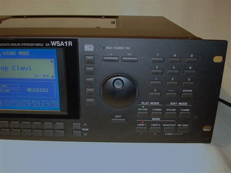 MATRIXSYNTH Technics SX WSA R Acoustic Modeling Rackmount Synth