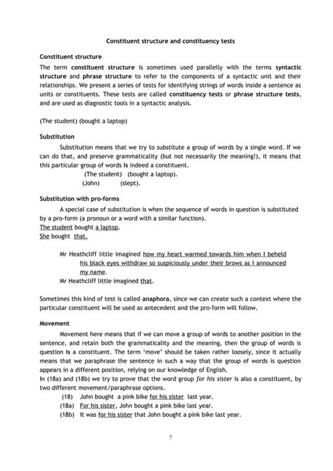 Introduction To Syntax