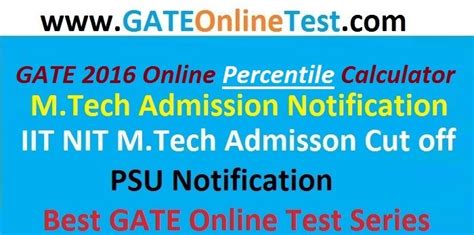 How To Calculate Gate Percentile Fasrship