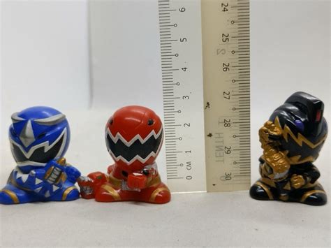 Banpresto Bakuryuu Sentai Abaranger Chibi Vinyl Minifigures Not A