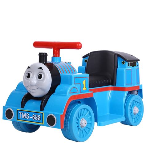 พร้อมส่ง รถไฟฟ้าโทมัส Thomas คันใหญ่ รถไฟฟ้านั่งได้ รถไฟเด็ก Shopee Thailand