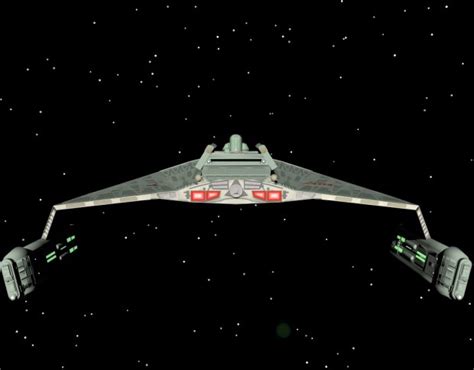 Ktinga Class Klingon Spaceship Free 3d Model Obj Free3d