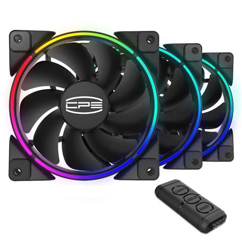 Buy CP3 RGB Fans 120mm 3 Pack Addressable PC Case Fans Dual Lighting