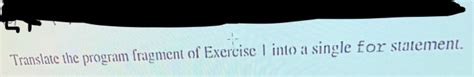 Solved Exercises What Output Does The Following Program