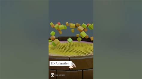 3d Bouncing Cube Youtube