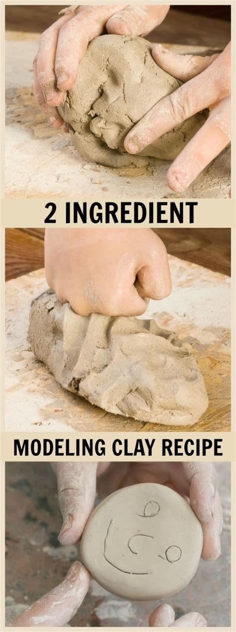Homemade Modeling Clay Without Salt Homemade Ftempo