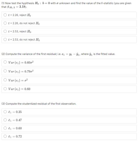 Solved How Would The Below Linear Regression Problem Be