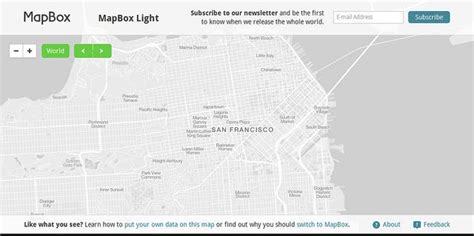 announcing mapbox light a global base map alternative by mapbox maps for developers