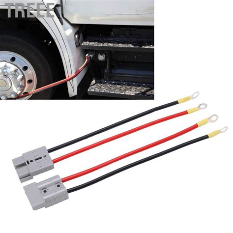 Treee แบตเตอรี่ เชื่อมต่อ สายจัมเปอร์ Dc600v 50a สำหรับ รถ Van รถจักรยานยนต์ Rv Trailer Shopee