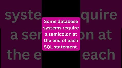 Rajesh Khushwaha On Linkedin Sql Semicolon Use Sql Sqltutorial