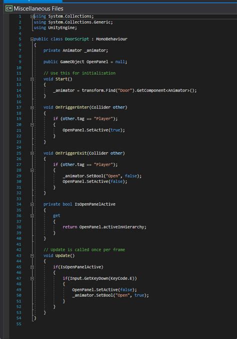 Hi I Was Trying To Make A Keypress Open Door But When I Want To Test It