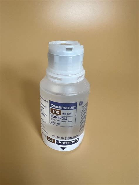 New Ge Y 532 Omnipaque Iohexol Injection 300 Mgi Ml Box Of 10 100ml Bottles Disposables