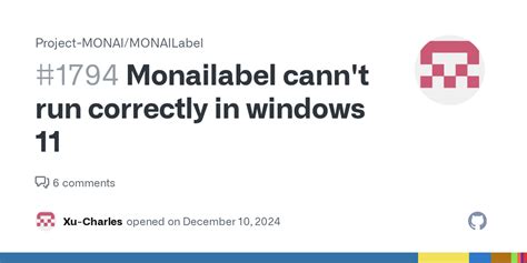Monailabel Cannt Run Correctly In Windows 11 · Issue 1794 · Project