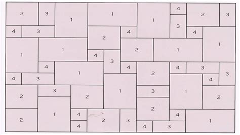 How To Lay A Random Patio Pattern Patio Ideas