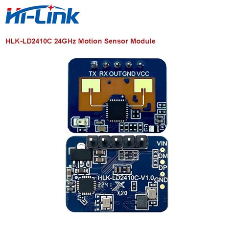 New HLK LD2410C 24GHz MmWave 5M Human Presence Radar Sensor Motion