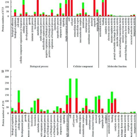 A Gene Ontology Go Annotation Of Deps In 8723 B Go Annotation Of