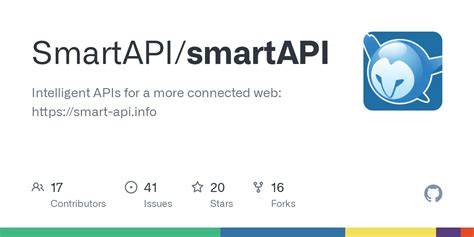 GitHub SmartAPI SmartAPI Intelligent APIs For A More Connected Web Https Smart Api Info