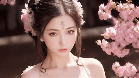 2k高清ai美女37美女静态壁纸 静态壁纸下载 元气壁纸