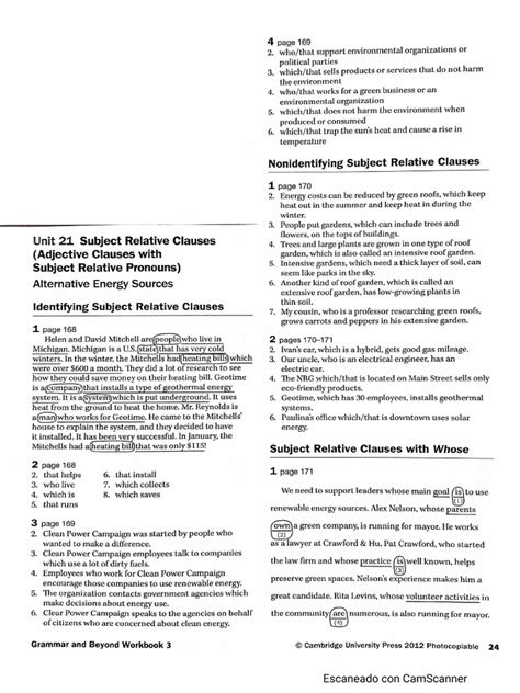 Subject Relative Clauses Pdf