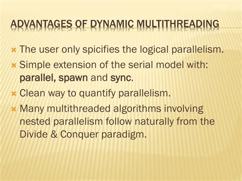 Ppt Multithreading Algorithms Powerpoint Presentation Free Download