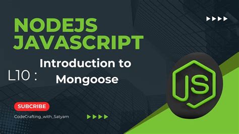 Introduction To Mongoose YouTube