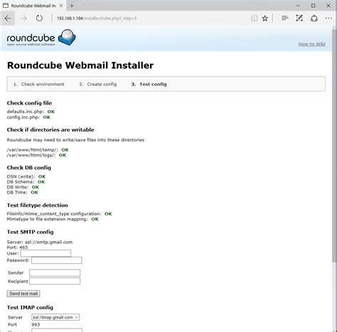 Handle Gmail With Roundcube Webmail User Agent