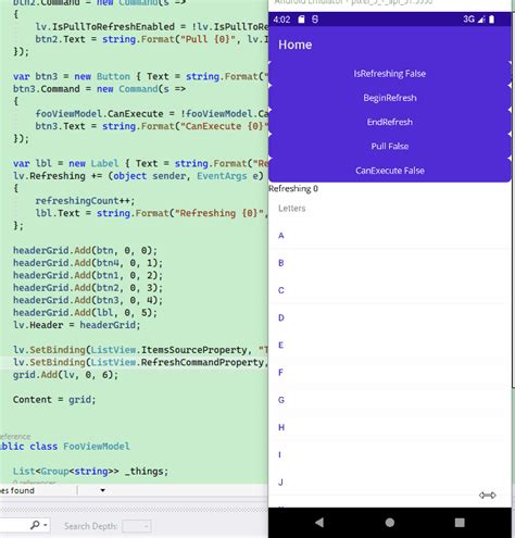 Fix Refresh On Pull With ListView Issue Dotnet Maui GitHub