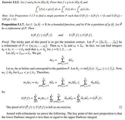 solved exercise 5 2 2 let f and g be in rla b] prove that
