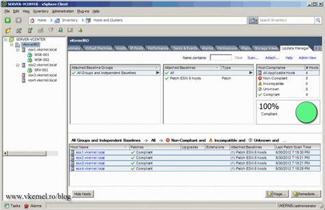 Patching ESX ESXi Hosts Using VMware Update Manager Adrian Costea S Blog