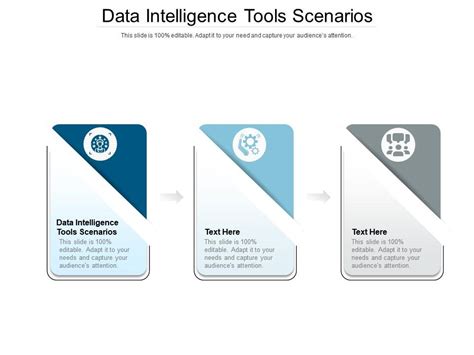 Data Intelligence Tools Scenarios Ppt Powerpoint Presentation