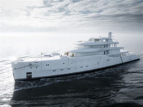 Superyacht Amels 8003 Arrives In The Netherlands For Outfitting — Yacht
