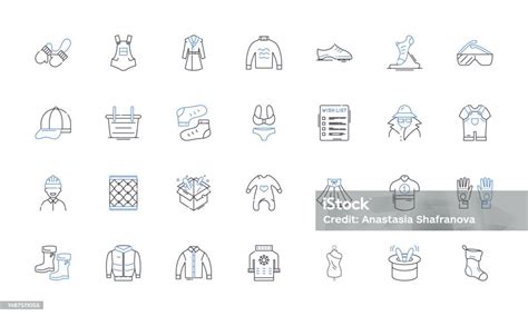 보행자 아케이드 라인 아이콘 컬렉션입니다 산책로 산책로 산책 보도 대로 광장 파세오 벡터 및 선형 그림 Mallways Covered 통로 개요 표지판 세트 놀이 공원에